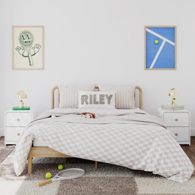 Click here for Storkcraft Porto Queen Open Frame Bed  Natural prices