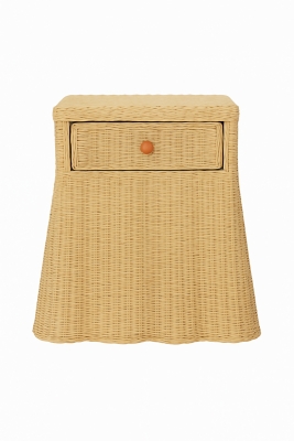 TOV Furniture Pentra 25" 1 Drawer Nightstand | Ashley