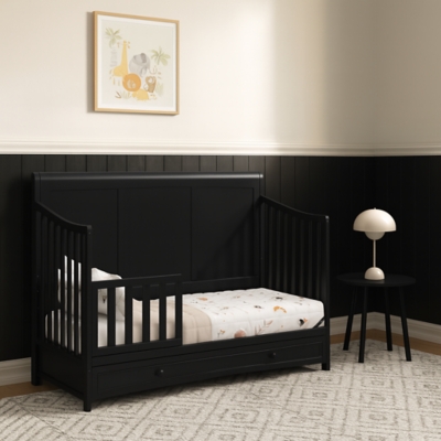 Click here for Graco Toddler Safety Guardrail (Slats)  Black prices