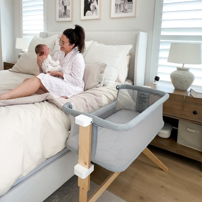 Click here for Newton Baby Bassinet and Bedside Sleeper  Gray prices