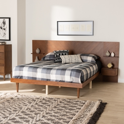 Click here for Baxton Studio Graham Queen Platform Storage Bed wi... prices