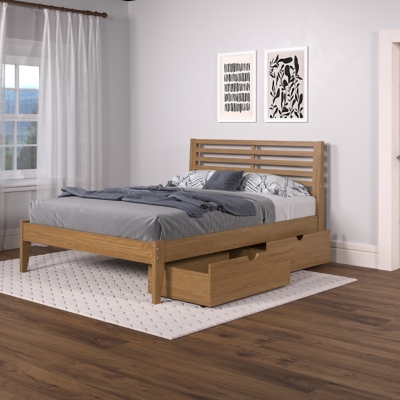 Click here for Donco Kids Roan Queen Platform Bed with Dual Under... prices