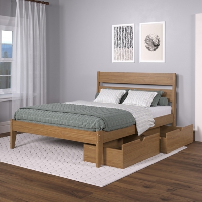 Click here for Donco Kids Low Board Queen Platform Bed with Dual... prices