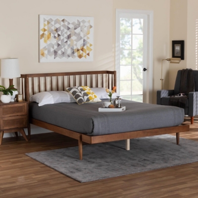 Click here for Baxton Studio Calderon Queen Panel Platform Bed  W... prices