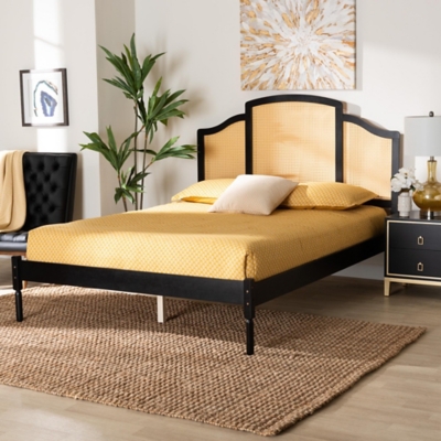 Click here for Baxton Studio Librina Queen Panel Platform Bed  Bl... prices