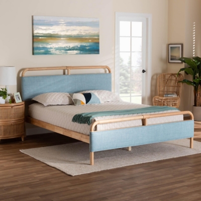 Click here for Baxton Studio Mateo Queen Panel Platform Bed  Baby... prices