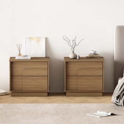 Click here for Manhattan Comfort Horizon 22 2 Drawer Nightstand (... prices