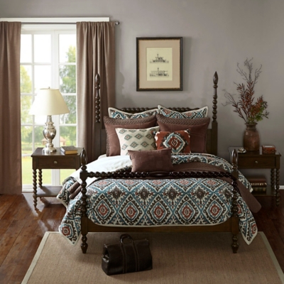 Click here for Madison Park Signature Rolling Pin Queen Bed  Moro... prices
