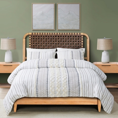 Click here for INK+IVY Queen Bed  Natural prices
