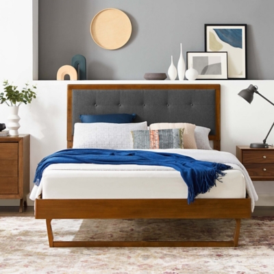 Click here for Modway Willow Queen Platform Bed With Angular Fram... prices