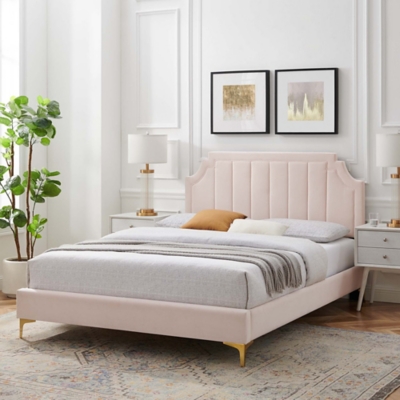Click here for Modway Sienna Twin Platform Bed  Pink prices