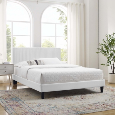 Click here for Modway Peyton Full Platform Bed  White prices