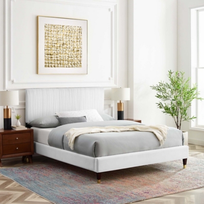 Click here for Modway Peyton Full Platform Bed  White prices