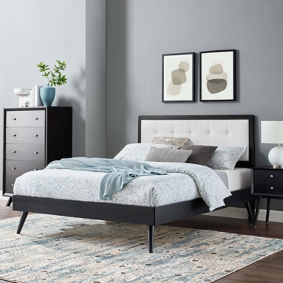 Click here for Modway Willow Full Platform Bed With Splayed Legs... prices