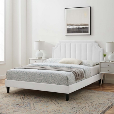 Click here for Modway Sienna Queen Platform Bed  White prices