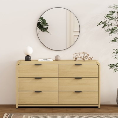 Click here for Manhattan Comfort Grace 60 6 Drawers Double Dresse... prices