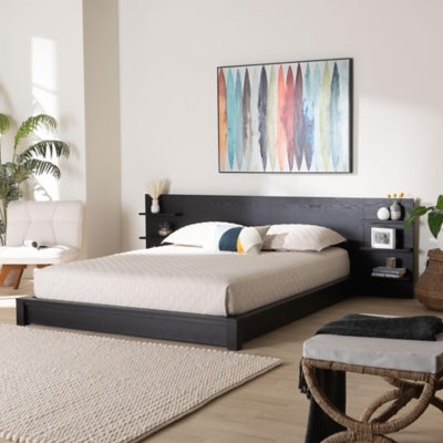 Click here for Baxton Studio Elina Queen Platform Bed With Storag... prices