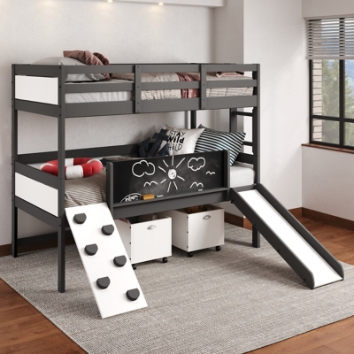 Click here for Donco Kids Art & Play Twin over Twin Bunkbed with... prices