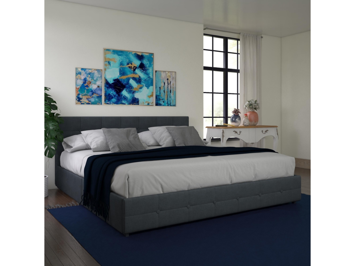 Atwater Living Ryder Linen King Upholstered Storage Bed | Ashley Atwater Living Ryder Linen King Upholstered Storage Bed | Ashley