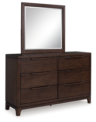 Korestone 6 Drawer Dresser and Mirror | Ashley