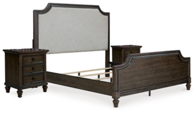 Click here for Veramond California King Upholstered Panel Bed wit... prices