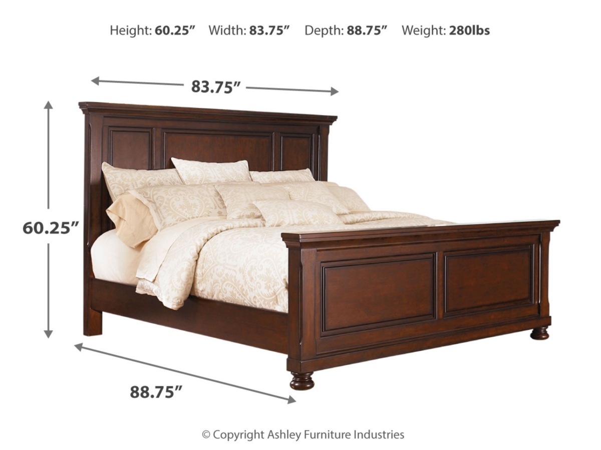 Porter King Panel Bed Ashley