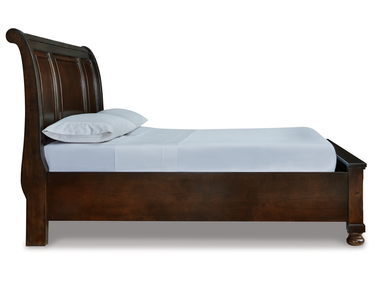 Ashley porter queen sleigh bed store