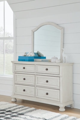 Click here for Robbinsdale 6 Drawer Youth Dresser and Mirror  Ant... prices