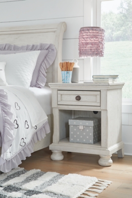 Click here for Robbinsdale 22 1 Drawer Nightstand  Antique White prices