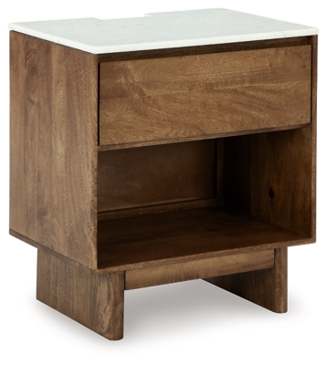 Isanti 22" 1 Drawer Charging Nightstand | Ashley