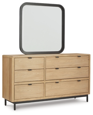 Freslowe 6 Drawer Dresser and Mirror | Ashley
