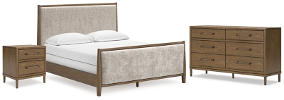 Click here for Roanhowe California King Upholstered Bed with Dres... prices
