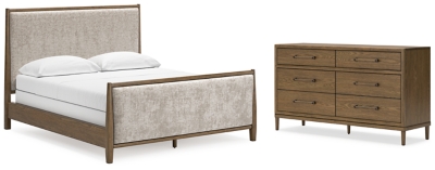 Click here for Roanhowe California King Upholstered Bed with Dres... prices