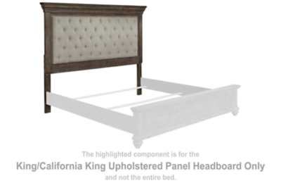 Johnelle King/California King Upholstered Panel Headboard | Ashley
