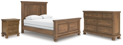 Click here for Vandenmore Queen Panel Bed with Dresser and Nights... prices