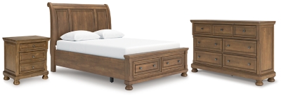 Click here for Vandenmore Queen Storage Sleigh Bed with Dresser a... prices