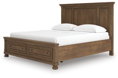 Click here for Vandenmore California King Panel Storage Bed  Medi... prices