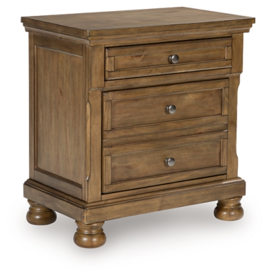 Click here for Vandenmore 29 2 Drawer Nightstand  Medium Brown prices