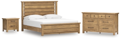 Click here for Kristiland California King Panel Bed with Dresser... prices