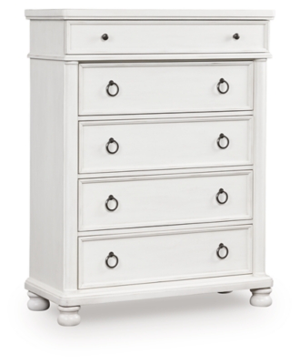 Click here for Chadworth Chest of Drawers  Antique White prices