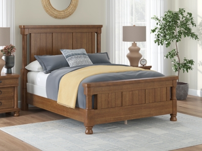 Click here for Chadworth Queen Poster Bed  Brown prices