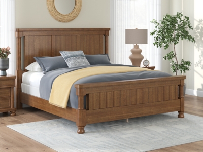 Click here for Chadworth California King Poster Bed  Brown prices
