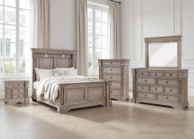 Click here for Blairhurst Queen Panel Bed  Light Grayish Brown prices