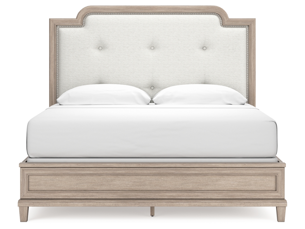 Upholstered panel headboard king store