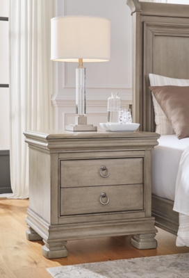 Click here for Lexorne 28 3 Drawer Charging Nightstand  Gray prices
