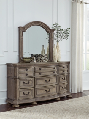Click here for Ardenfield Dresser and Mirror  Light Brown prices