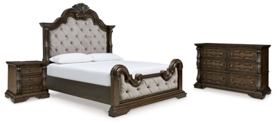 Click here for Maylee California King Upholstered Bed with Dresse... prices