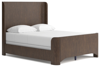 Click here for Neo Queen Wingback Bed  Rich Brown prices