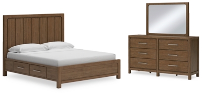 Click here for Cabalynn California King Panel Bed with Storage wi... prices