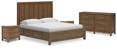 Click here for Cabalynn California King Panel Storage Bed with Dr... prices